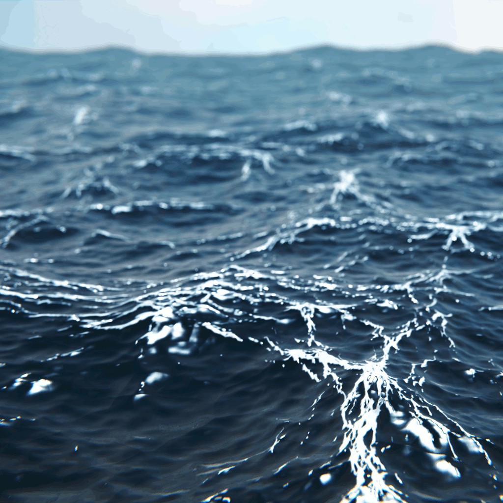 ocean texture blender