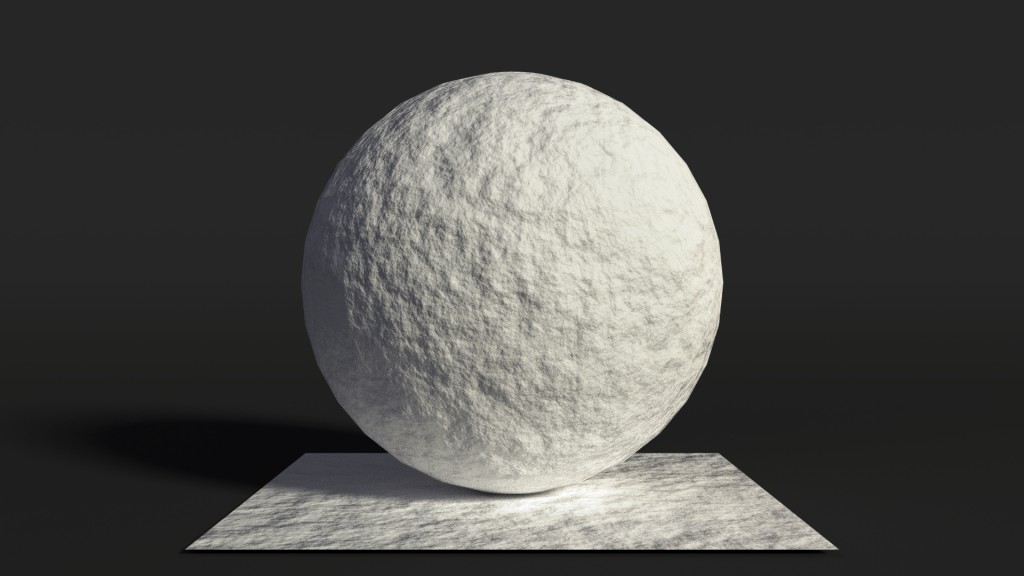 snow texture blender