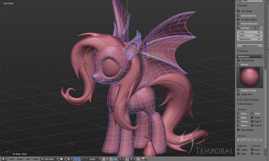 mlp flutterbat base