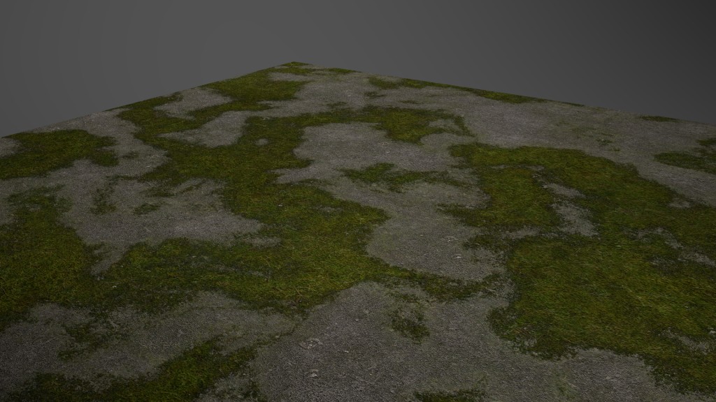 moss texture blender