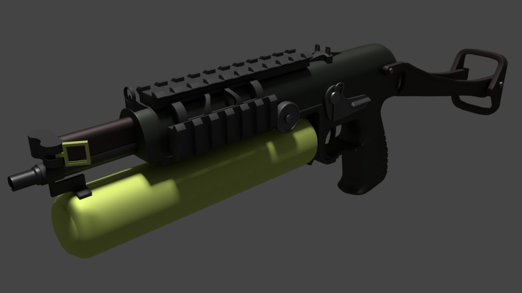 Pp90m1 Personalizado PP 90M 3D Model Download Submachine Gun On