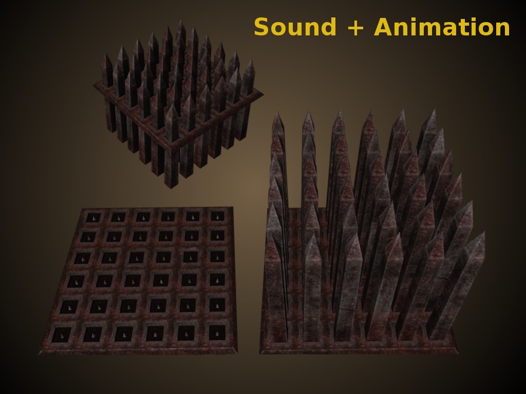animated spikes