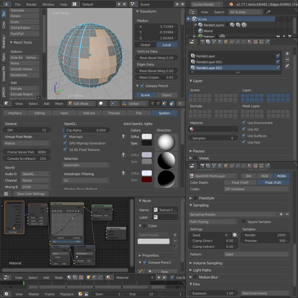 maya interface