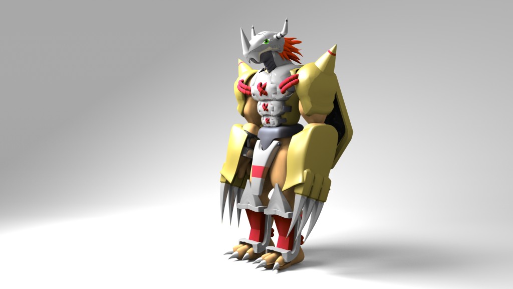 wargreymon 3d