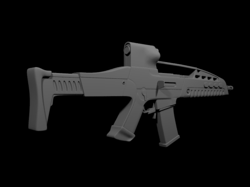 Xm8 Assault Rifle XM8 W M320 | Finally Finished It After Quite A Few
