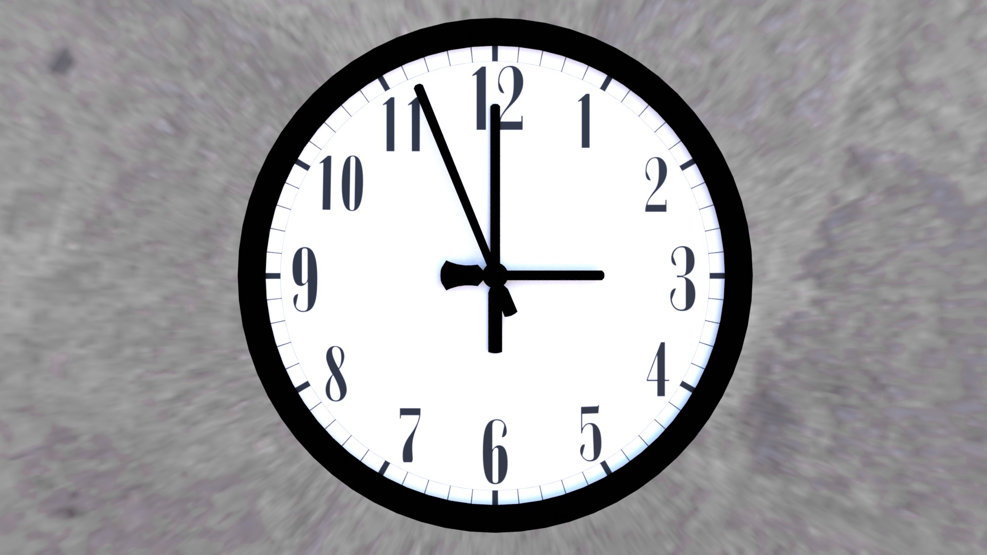 animated analogue clock
