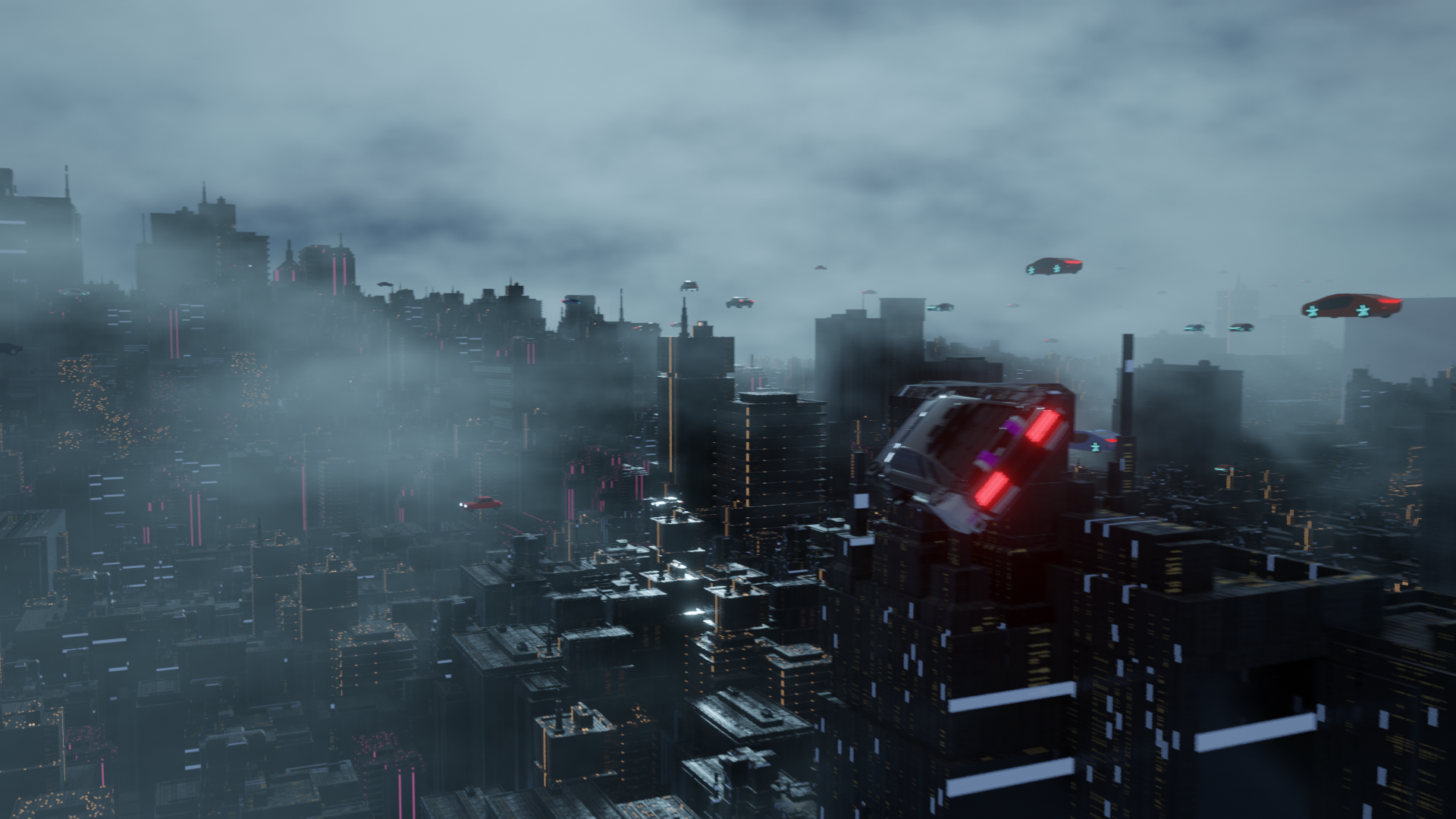 blade runner cityscape