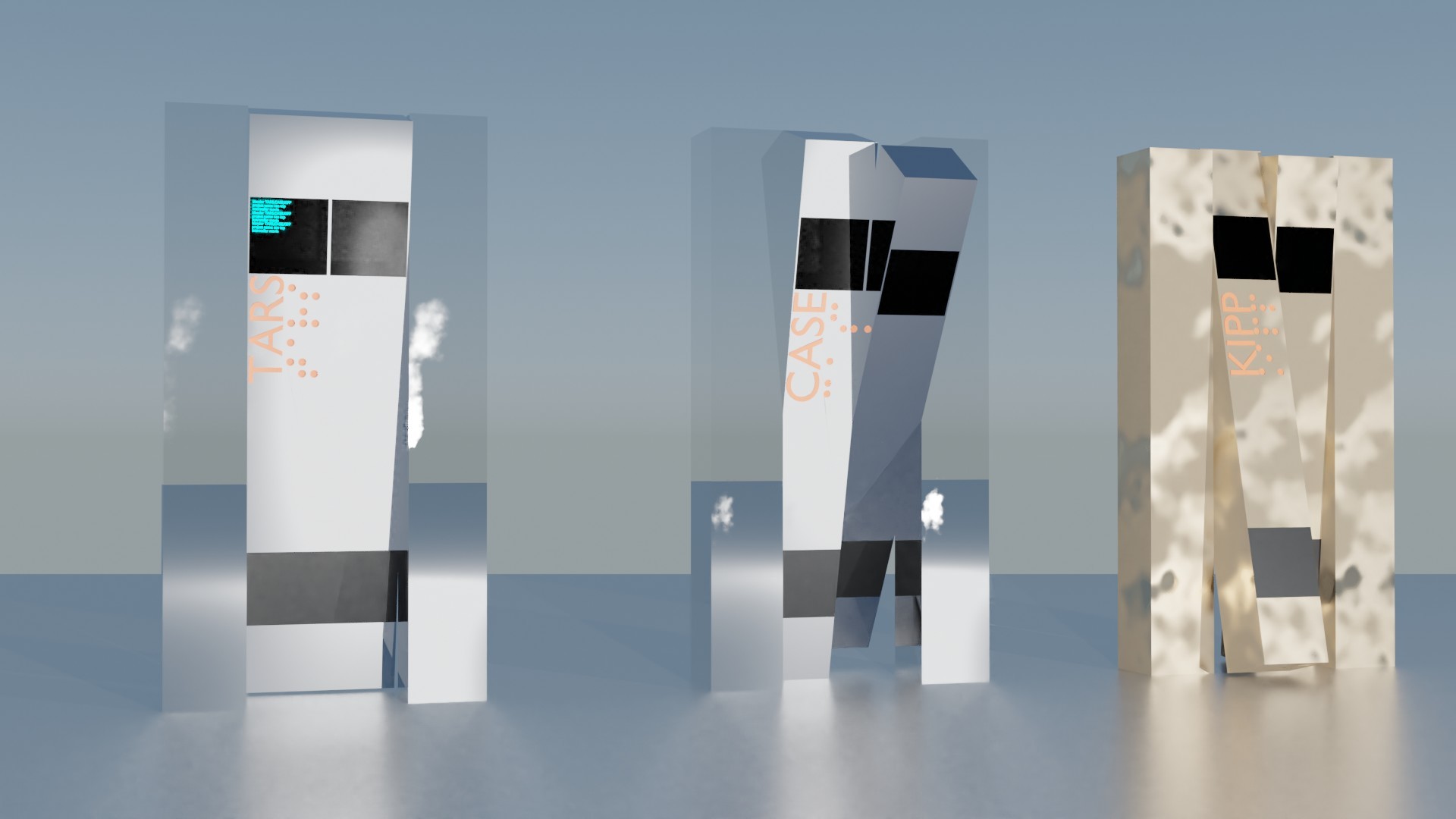 Interstellar Tars Phone Case