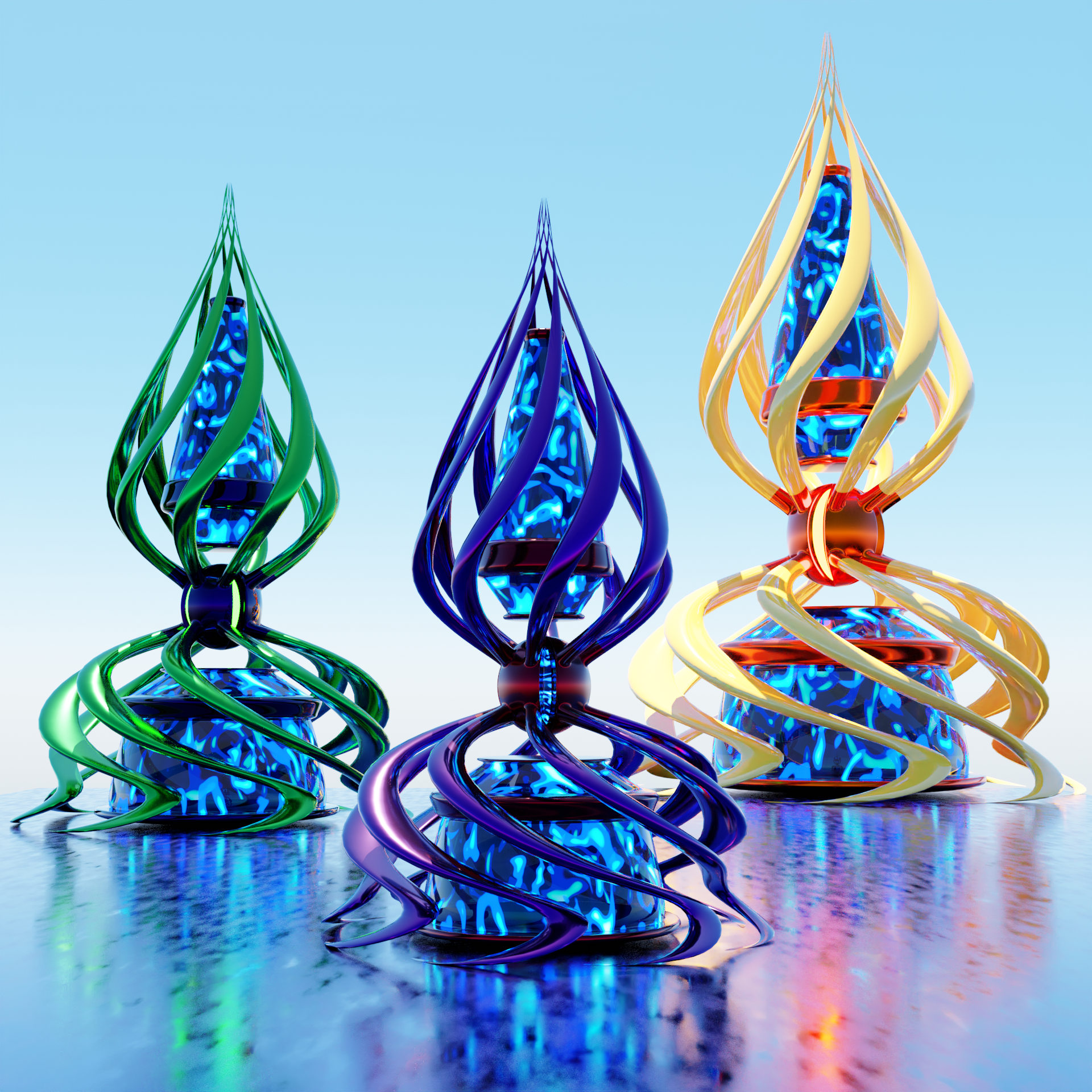 alien colour palette