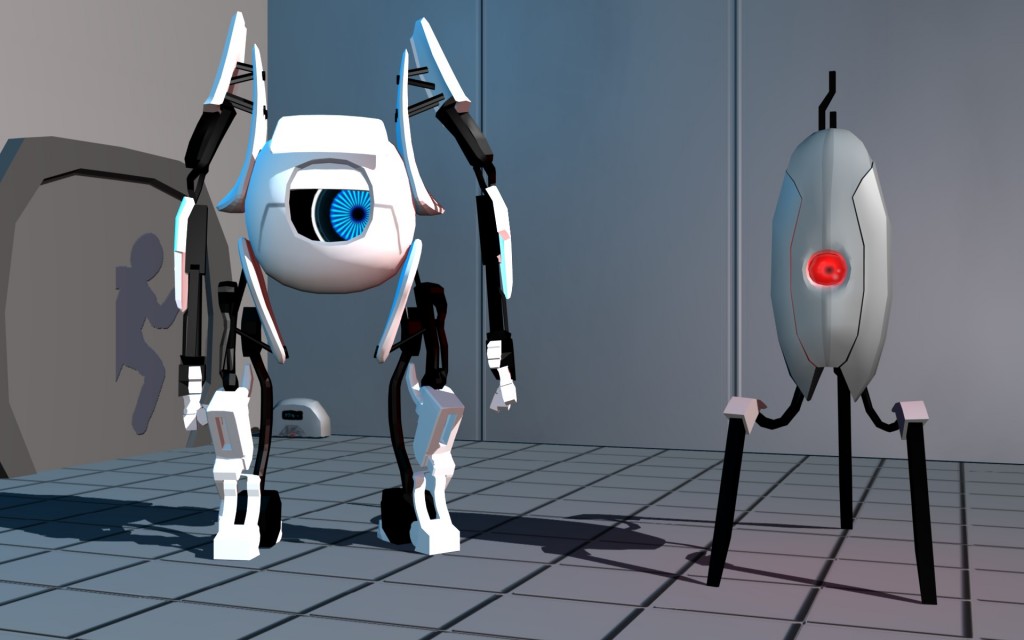 Portal Art Turret Humanoid Sentry Turret Soldier From Portal Aperture
