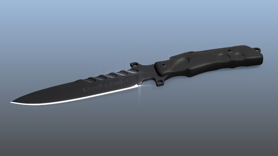 Futuristic Combat Knife