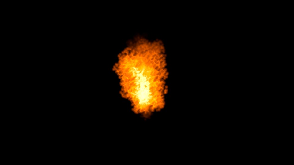 fire texture blender