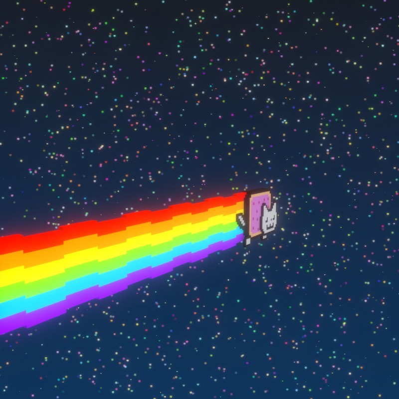 nyan cat background