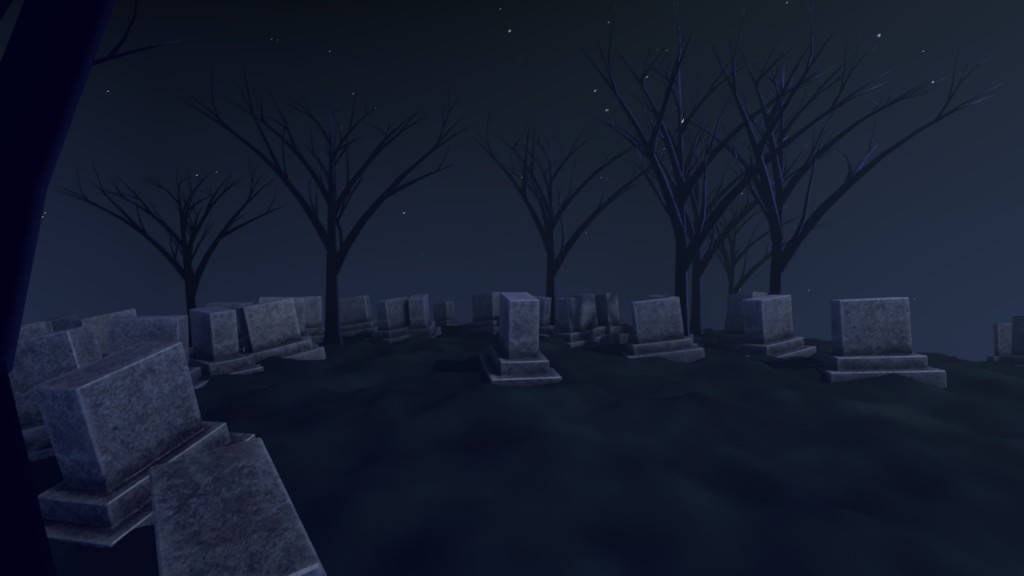 graveyard background anime