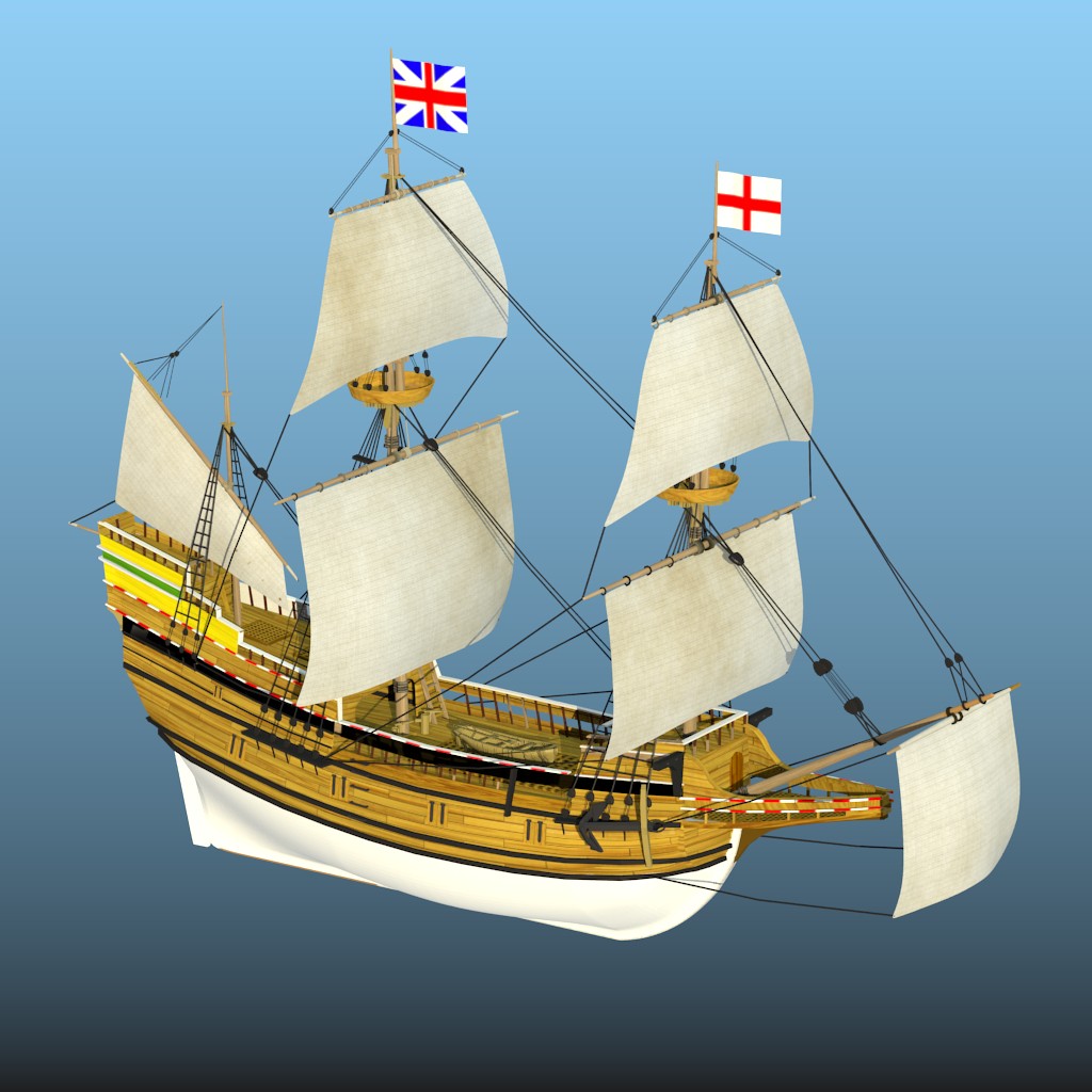 1620 Mayflower Flag